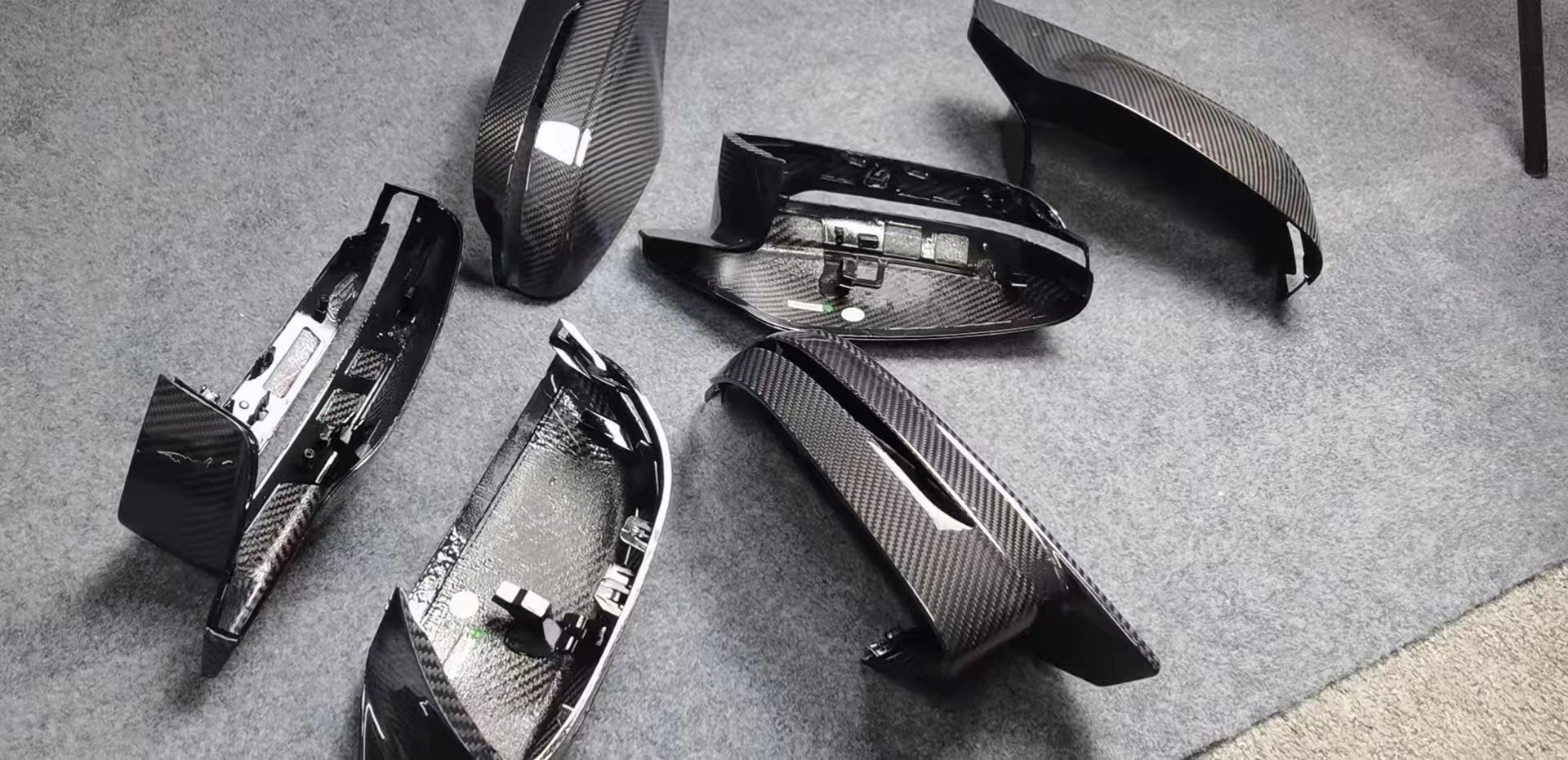Dry carbon replacement mirror covers for G82 M4 G80 M3 perfect fitment ...